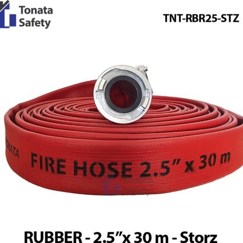 Jual fire hose rubber 2,5 inch x 30 meter + Aluminium Storz Coupling ...