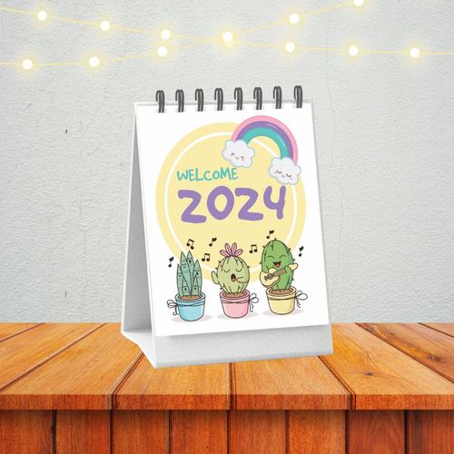 Jual KALENDER MINI AESTHETIC/KALENDER STAND/KALENDER MEJA MINI KEREN ...