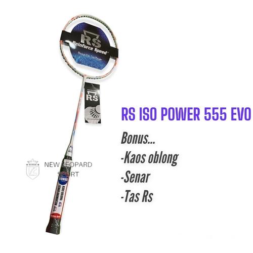 Jual Raket badminton RS ISO POWER 555 EVO - Kota Semarang - Leopard Sport New | Tokopedia
