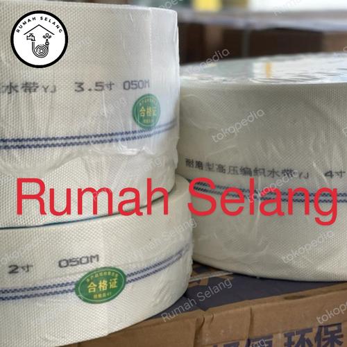 Jual Selang Layflat Tremi 6 Inch Roll /Selang Suny Hose Rajut Benang 6 ...