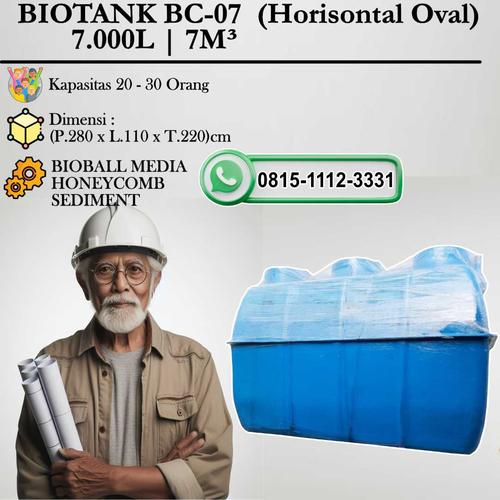 Jual Septictank Biotank Biofil Kapasitas 7000 Ltr 7m3 / Biotech Biotank ...