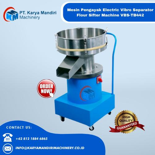 Jual Mesin Pengayak Electric Vibro Separator Flour Sifter Machine VBS ...