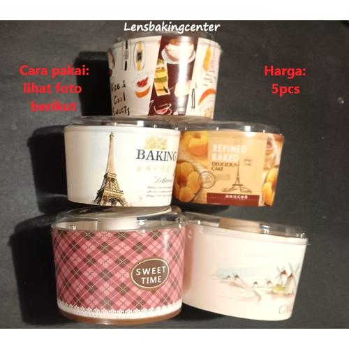 Jual Loyang/Baking Cup Case Cake Chiffon/Chifon/Sifon Kertas/Paper ...