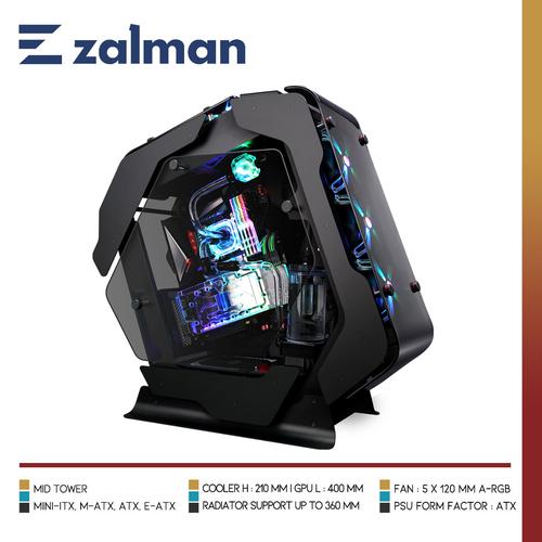 Promo ZALMAN Z-MACHINE 500 | ATX Mid Tower Case Cicil 0% 3x - Jakarta ...