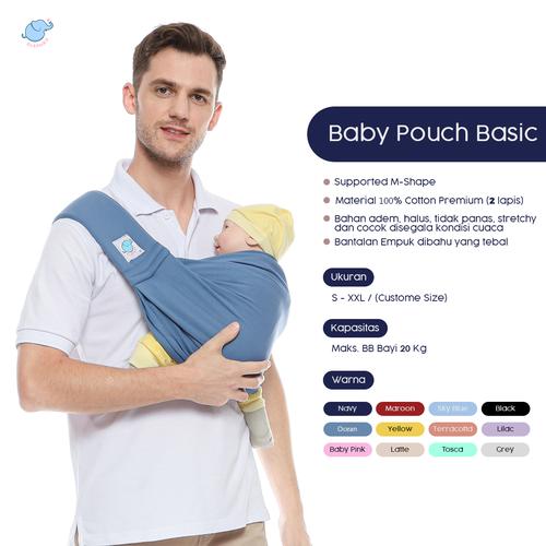 Jual Elephas Baby Pouch - OCEAN, XL - Kab. Bandung - elephas.id | Tokopedia