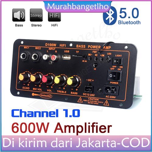 Jual Subwoofer luar ruangan papan amplifier Bluetooth mobil berdaya ...