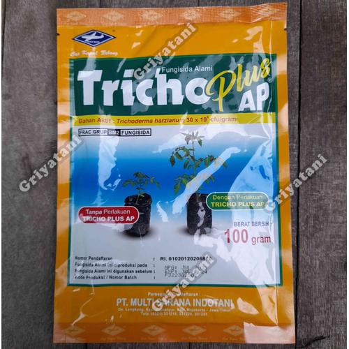 Jual Fungisida Tricho Plus AP 100 gram Trichoderma - Kab. Pasuruan ...