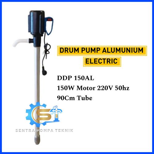 Jual Drum Pump Alumunium DDP 150 AL Pompa Drum AC 220V 150W 40LPM 3/4 ...