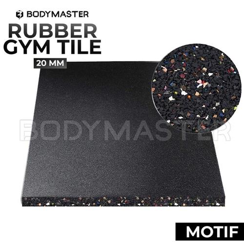 Jual Bodymaster karpet karet gym rubber floor matras tiles - Kab ...
