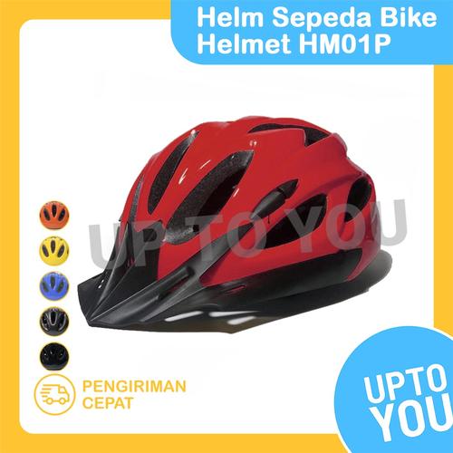 Jual Helm Sepeda - Cycling Helmet HM01P - Orange - Jakarta Utara - UTY ...