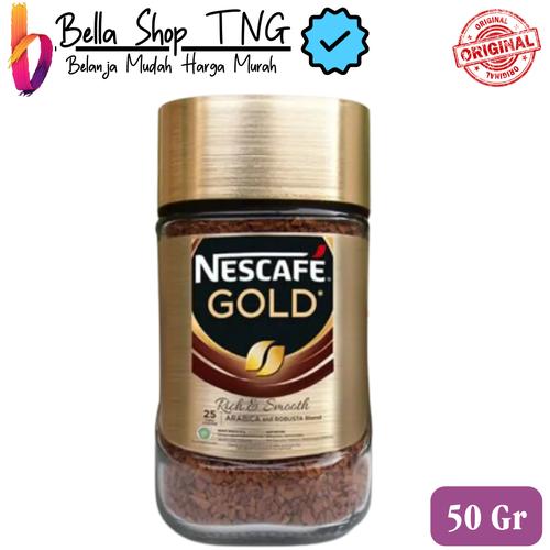 Jual Nescafe Gold Kopi Instan Kopi Hitam Jar 50 gr - Kab. Tangerang ...