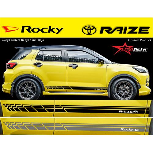 Jual sticker toyota raize daihatsu rocky - Putih, ROCKY - Kab. Bandung ...
