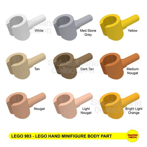 Jual LEGO 983 - LEGO HAND MINIFIGURE BODY PART - Black - Jakarta Barat ...