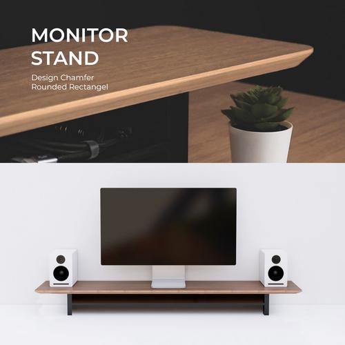Promo Meja Monitor Stand Riser Desk Shelf Komputer & Laptop - 80cm ...