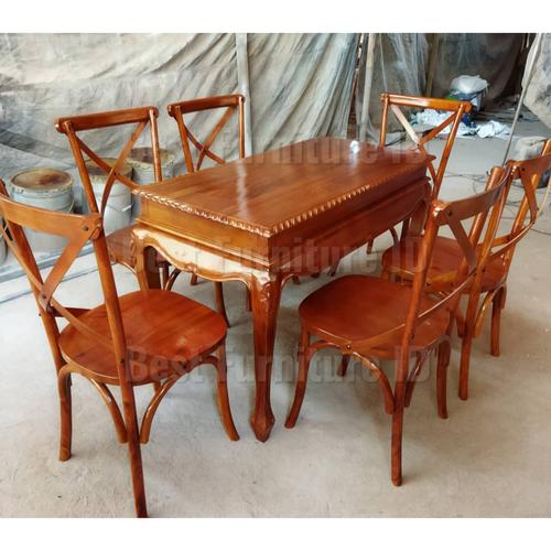 Jual Set Meja Akad Kursi Silang Crossback - Belum Finishing - Jakarta ...