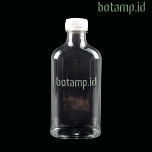 Jual Botol Plastik Gepeng 250ml Bening | Kemasan Minuman Super Tebal ...