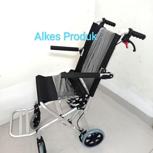 Jual Kursi Roda Travel 903 Alumunium Ringan Ringkas Lipat dengan Tas ...