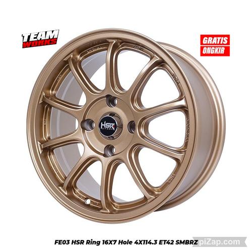Promo Velg Mobil Racing FE03 Ring 16x7 Livina Xenia Kijang krista ...