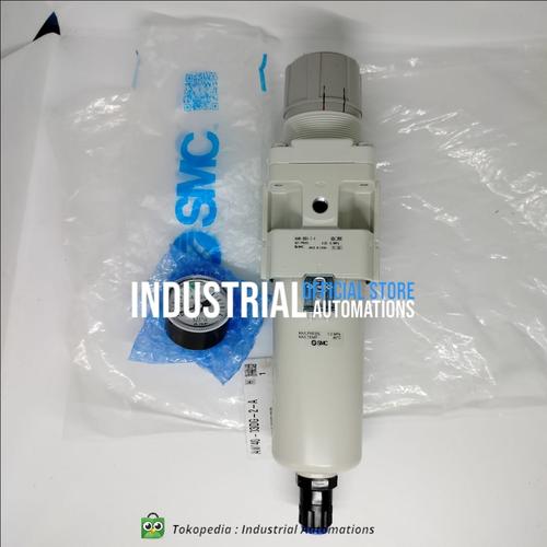 Jual SMC AW40-03DG-2-A (3/8) Auto Drain Filter regulator Metal Series ...