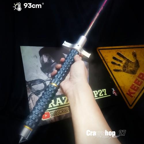 Jual Original baton Stick titanium solid steel / long baton stick ...