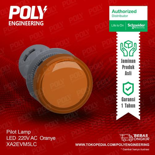Jual XA2EVM5LC Monolitik Pilot Lamp 22mm LED 220VAC Jingga Schneider ...