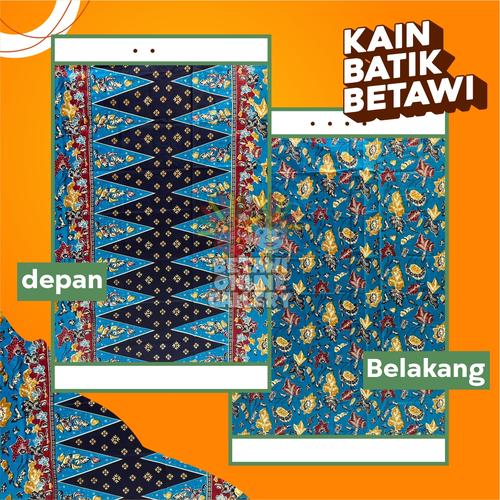 Promo Kain Batik Betawi / Batik Betawi / Sarung Batik Betawi Primisima ...