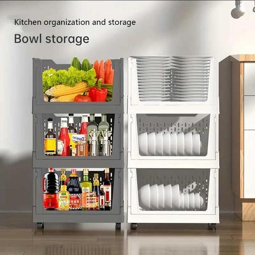 Jual Kotak Rak Lipat Susun Tingkat Penyimpanan Barang Storage Rack 1 ...