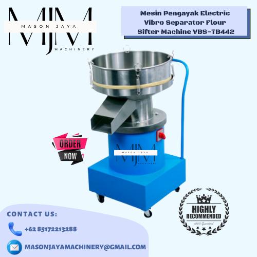 Jual Mesin Pengayak Electric Vibro Separator Flour Sifter Machine VBS ...