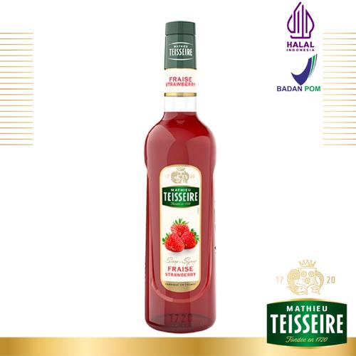 Jual Teisseire sirup rasa Strawberry 700ml ( FRANCE'S NO.1 SYRUP ...
