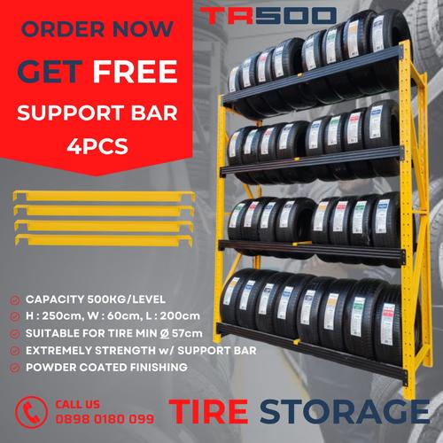 Promo TIRE RACK TR500 - RAK DISPLAY TYRE SUSUN BAN MOBIL TRUK BUS 2.5 ...