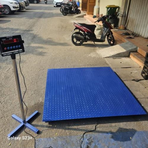 Jual floor scale MK 5P 1,2m x 1,2m 3 ton/ timbangan industri/cargo ...