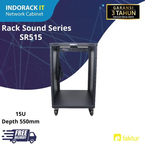 Promo Rack Audio 15U Depth 550mm Rak Audio Sound System SR515 INDORACK ...