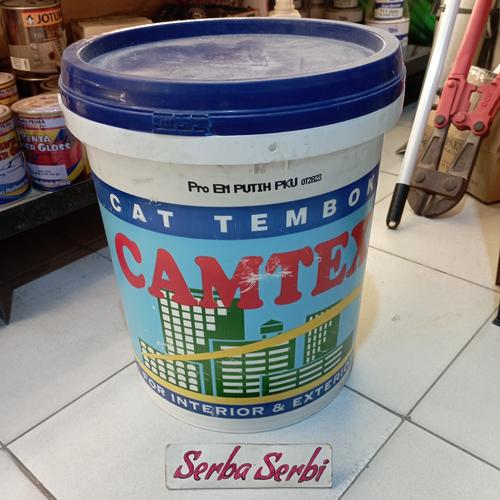 Jual [CAMTEX 20KG]Cat air pelapis dinding tembok wall paint 20kg ...