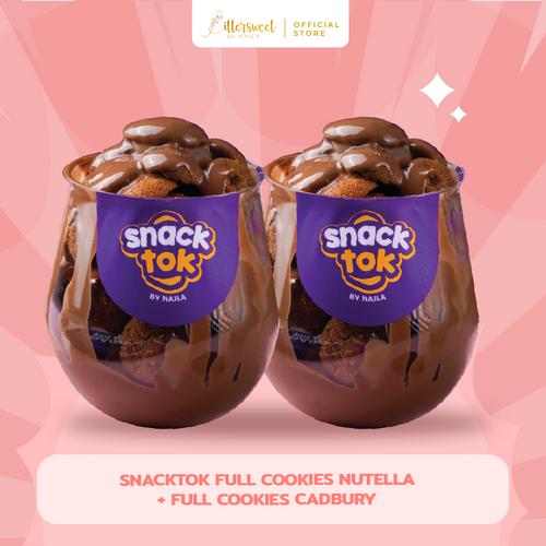 Jual Bittersweet by Najla - Snacktok Full Cookies Hazelnut & Choco ...