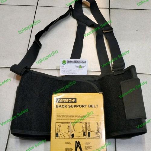 Jual Safety Belt Back Support Krisbow / Backsupport Krisbow - Jakarta ...