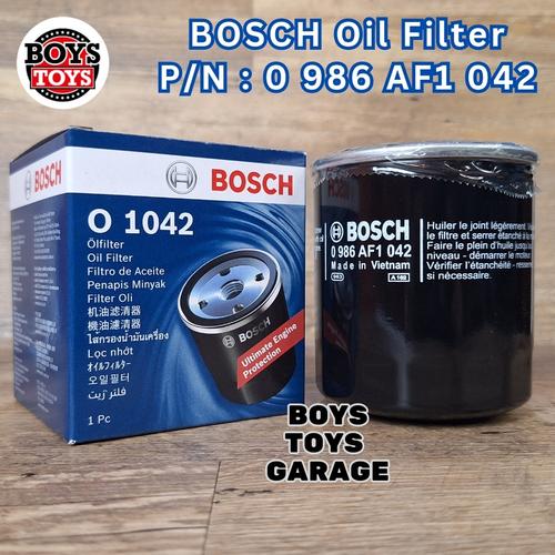 Jual Filter Oli Toyota Innova Fortuner Hilux Hiace BOSCH Oil Filter O ...