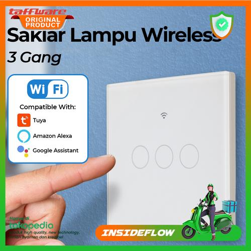 Jual Smart Home Tuya Saklar Lampu Sentuh Wireless WIFI RF App Controller - 1 Switch - Jakarta ...