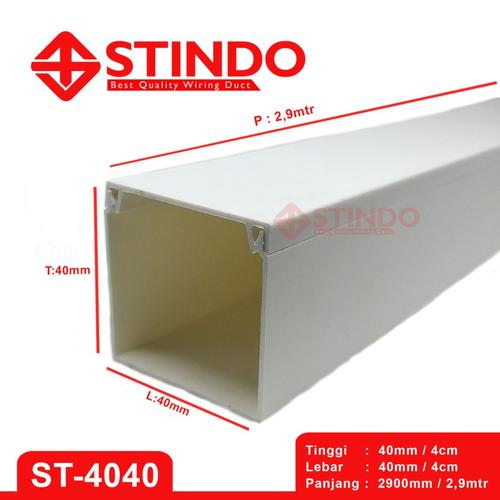 Jual Kabel Duct / Wiring Duct / Trunking 40x40 / Kabel Dak STIndo / ST Indo - Jakarta Pusat ...