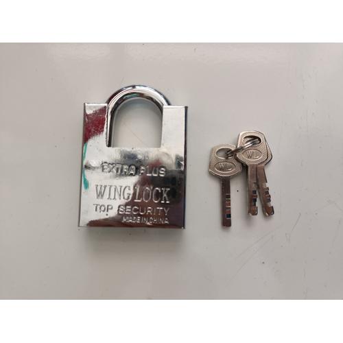 Jual Gembok Jaket Stainless / Gembok Pagar Besi Jacket WING LOCK 60mm ...