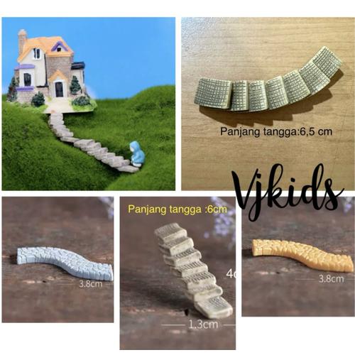 Jual miniatur jalan untuk diorama, maket, topper cake, bermain sensory ...