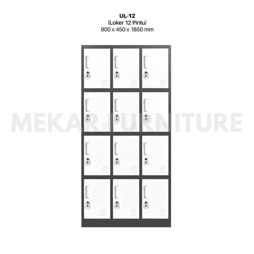 Jual UNO Locker 12 Pintu UL 12 Mekar Furniture - Jakarta Pusat - Mekar ...