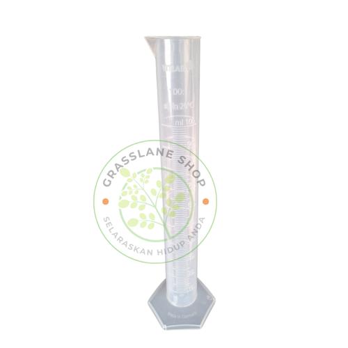 Jual Vitlab Measuring Cylinder PP 100 ML - Gelas Ukur Plastik PP 100 ml - Standard - Jakarta ...