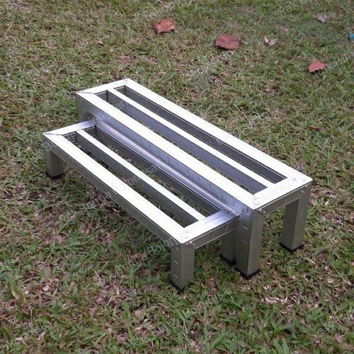 Jual rak tanaman tumpuk - kaki pot bunga - minimalis baja ringan isi 2 ...