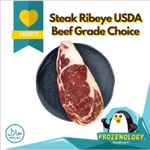 Promo Daging Steak Ribeye USDA Beef Grade Choice I Us Black Angus Beef ...
