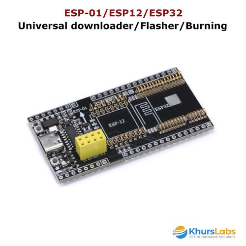 Jual Universal downloader Flasher Burning Programmer ESP01/ESP12/ESP32 ...