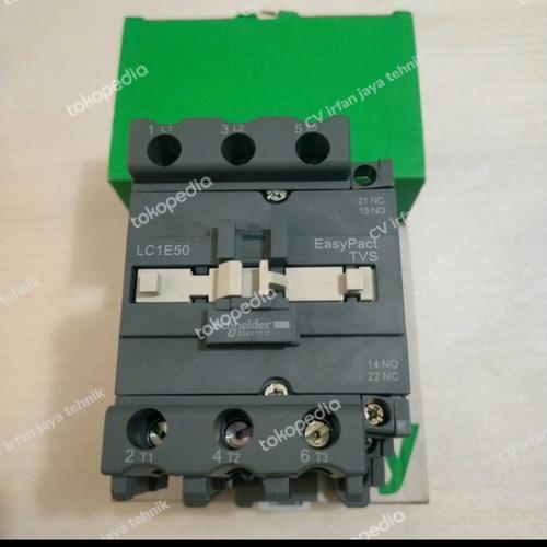 Jual contactor schneider LC1E50M7 70A 220VAC original 100% - Kab ...