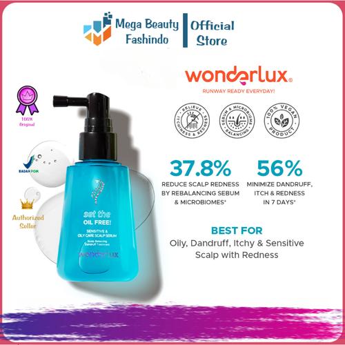 Jual Wonderlux Sensitive Scalp Care Serum Hair Serum 75ml - Kab ...