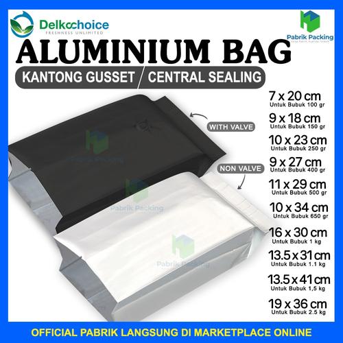 Jual Alumunium Bag Gusset Central Sealing Alumunium Foil Sealer ...