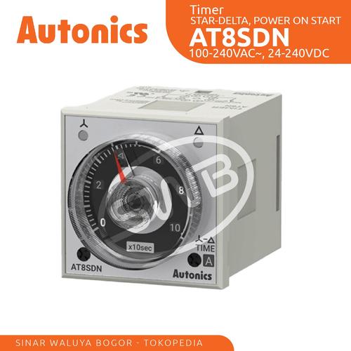 Jual Timer Autonics AT8SDN STAR-DELTA POWER ON START 100-240VAC 24 ...