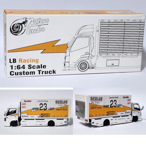 Jual Micro Turbo 1/64 Hino 300 Wing Custom Truck LBWK #23 Livery ...
